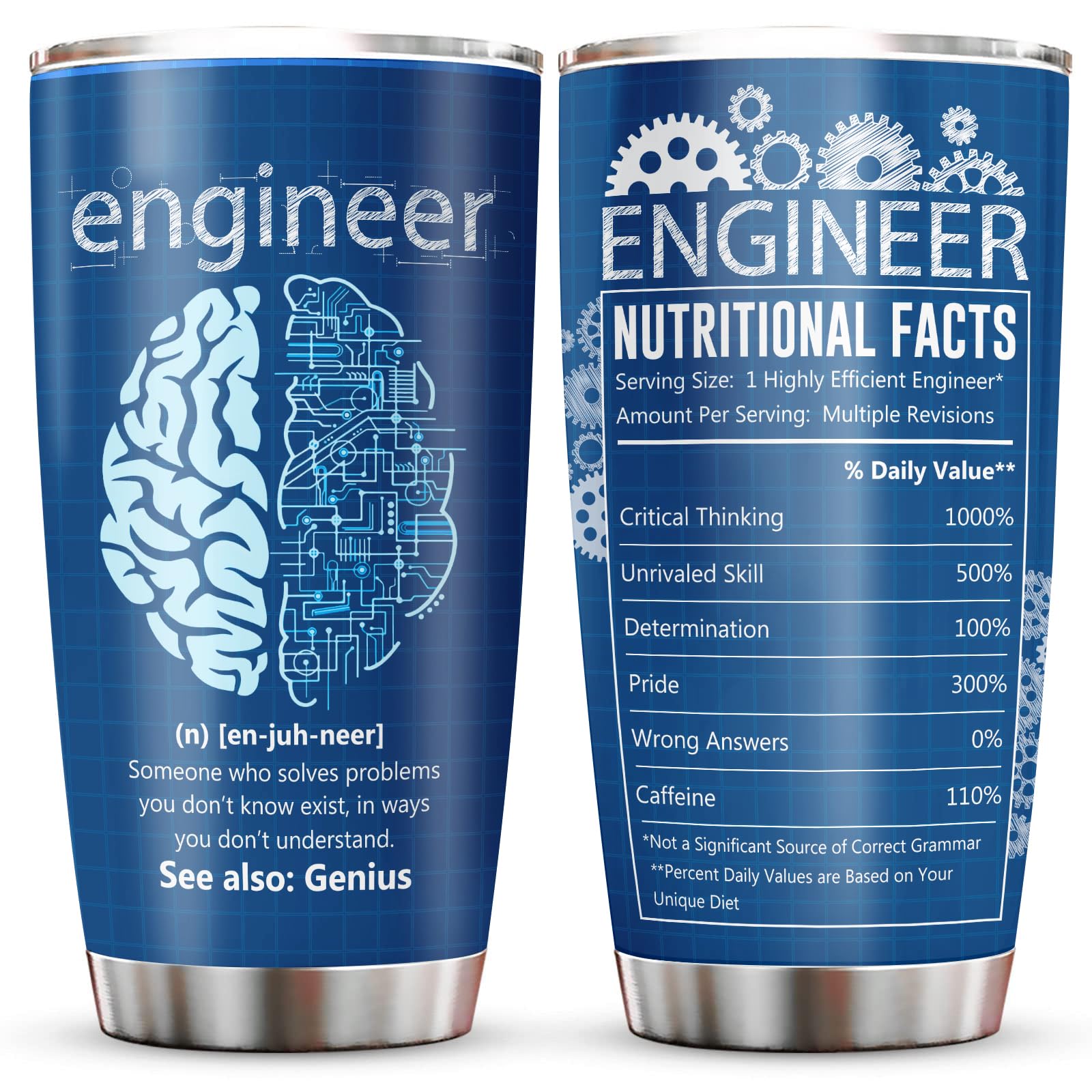 Jevuta Engineer Gifts, Mechanical Engineering Gifts, Gifts For Engineers, Future Engineer Gifts, Aerospace Engineering Gifts, Graduation Gifts For Engineers, Retirement Gift For Engineer Tumbler 20oz