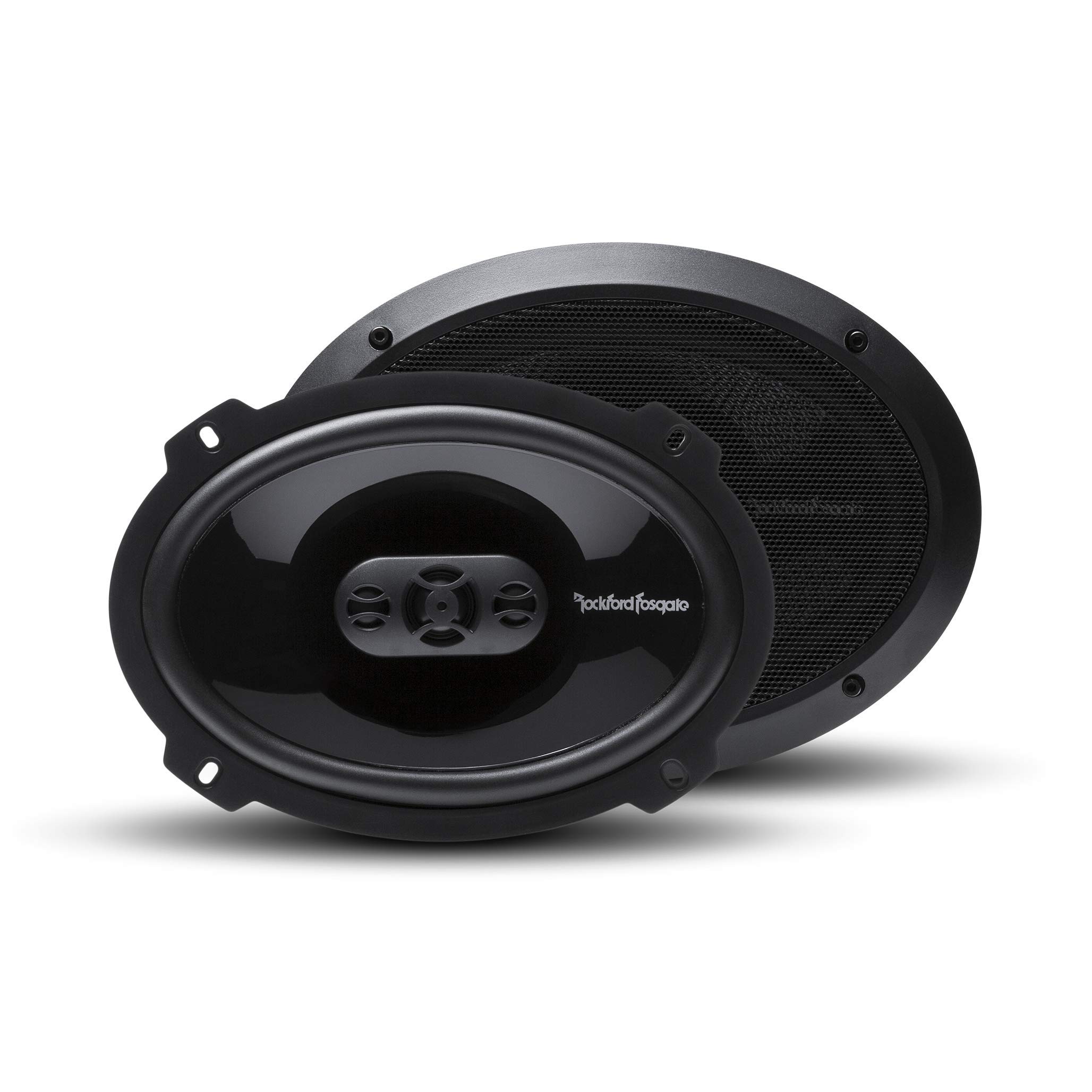 Pair of Rockford Fosgate Punch P1694 6" X 9" 300W 4-Way + P1650 6.5" 220W 2-Way Full Range Coaxial Speakers - 4 Speakers + Gravity Magnet Phone Holder