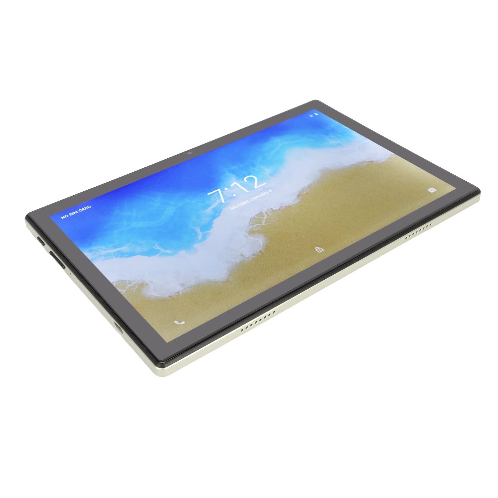 FOTABPYTI HD Tablet 10.1 Inch Dual SIM Dual Standby Dual 4G Cellular Tablet 100-240V 8GB RAM 128GB ROM for Teens (US Plug)