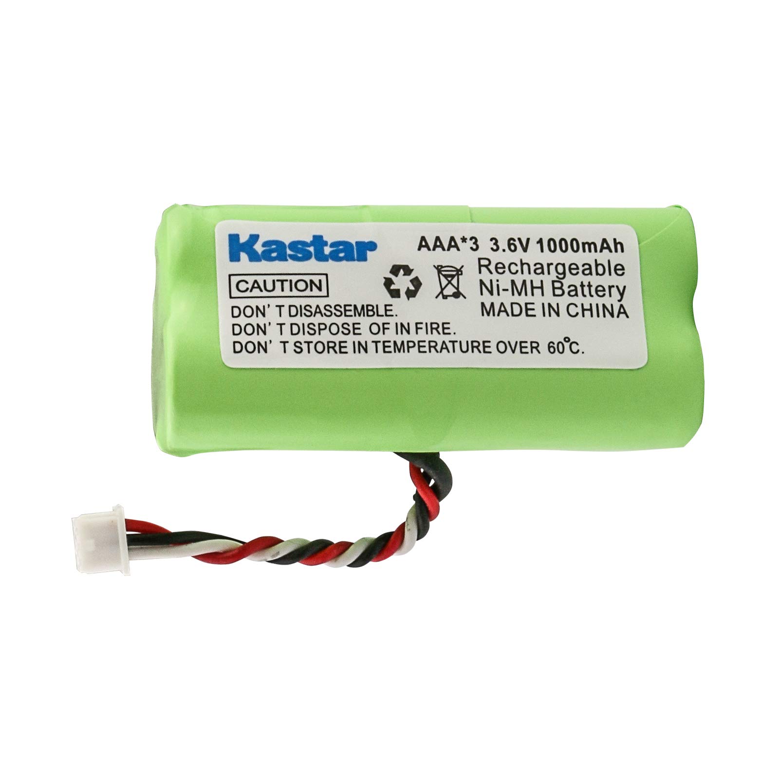 Kastar 50-Pack AAA 3.6V 1000mAh Ni-MH Rechargeable Battery Replacement for Zebra/Motorola Symbol 82-67705-01 Symbol LS-4278 LS4278-M BTRY-LS42RAAOE-01 DS-6878 Cordless Bluetooth Laser Barcode Scanner