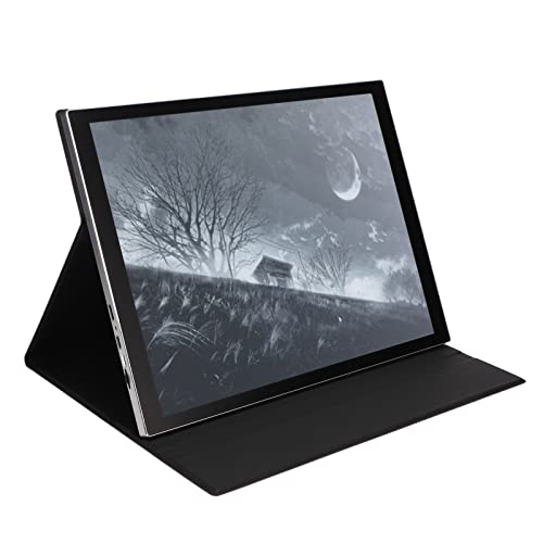 FOTABPYTI Ink Monitor, Wide Angle 13.3inch Ink Display 1600x1200 100-240V 4:3 Screen Ratio for Computer (US Plug)