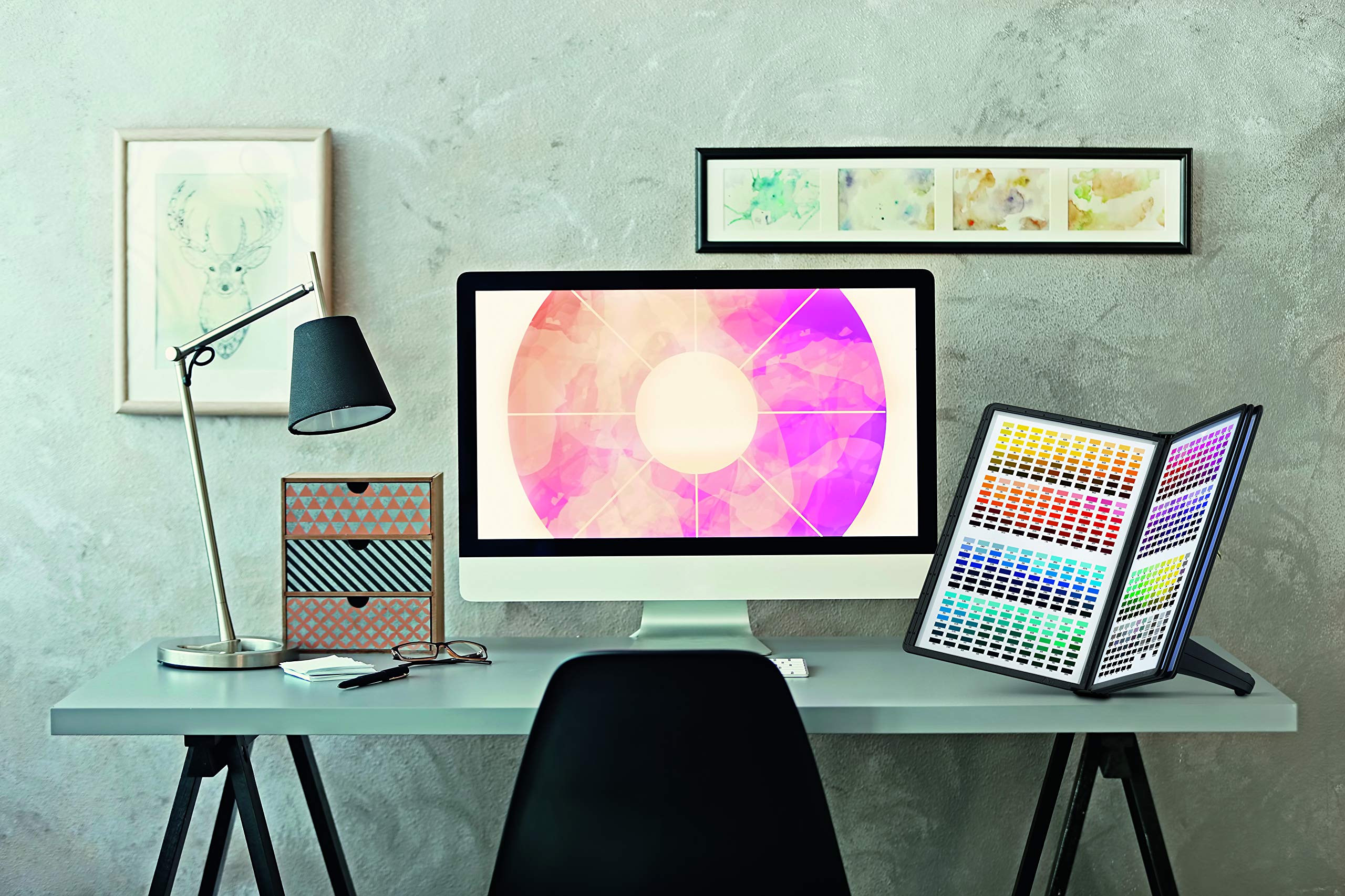 Durable SOHO Space Saving Reference Stand Desktop
