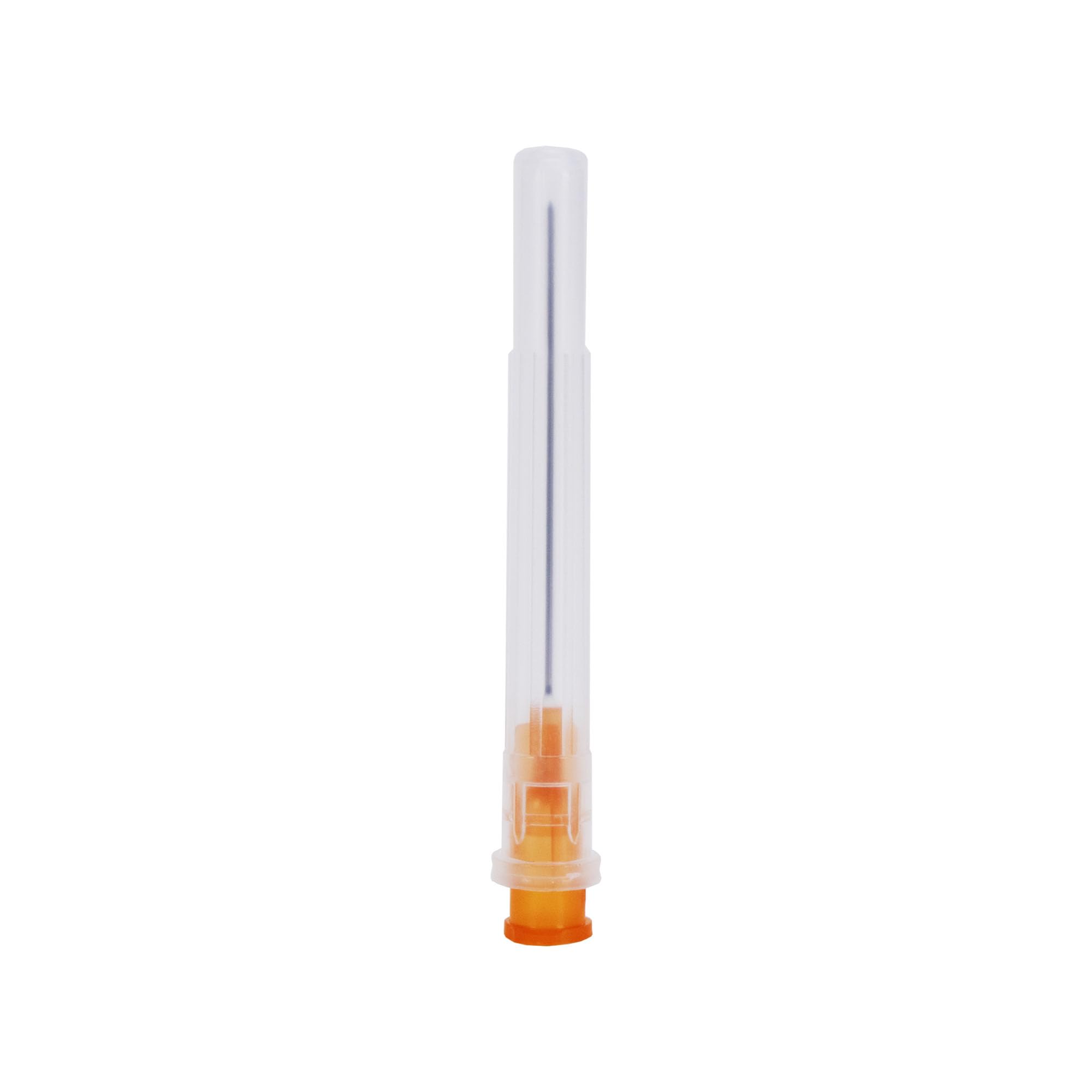 Generic 100 Pack Sterile Disposable Injection Needle with Cap for Scientific and Industrial Dispensing Needle Accessories (25G X 1.5in)