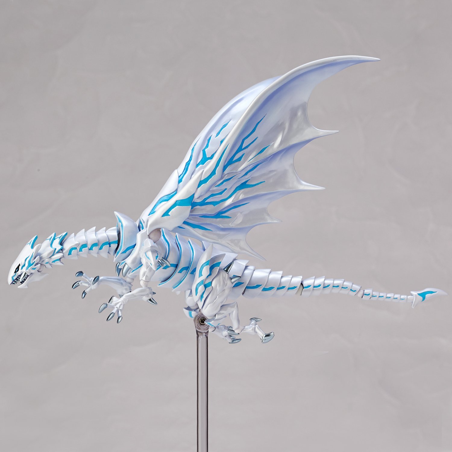 Vulcanlog 013 play ☆ Academy ☆ King revolving blue eyes-alternative-White-Dragon: blue eyes Asia White Dragon non scale pre-painted PVC & ABS-painted action figure