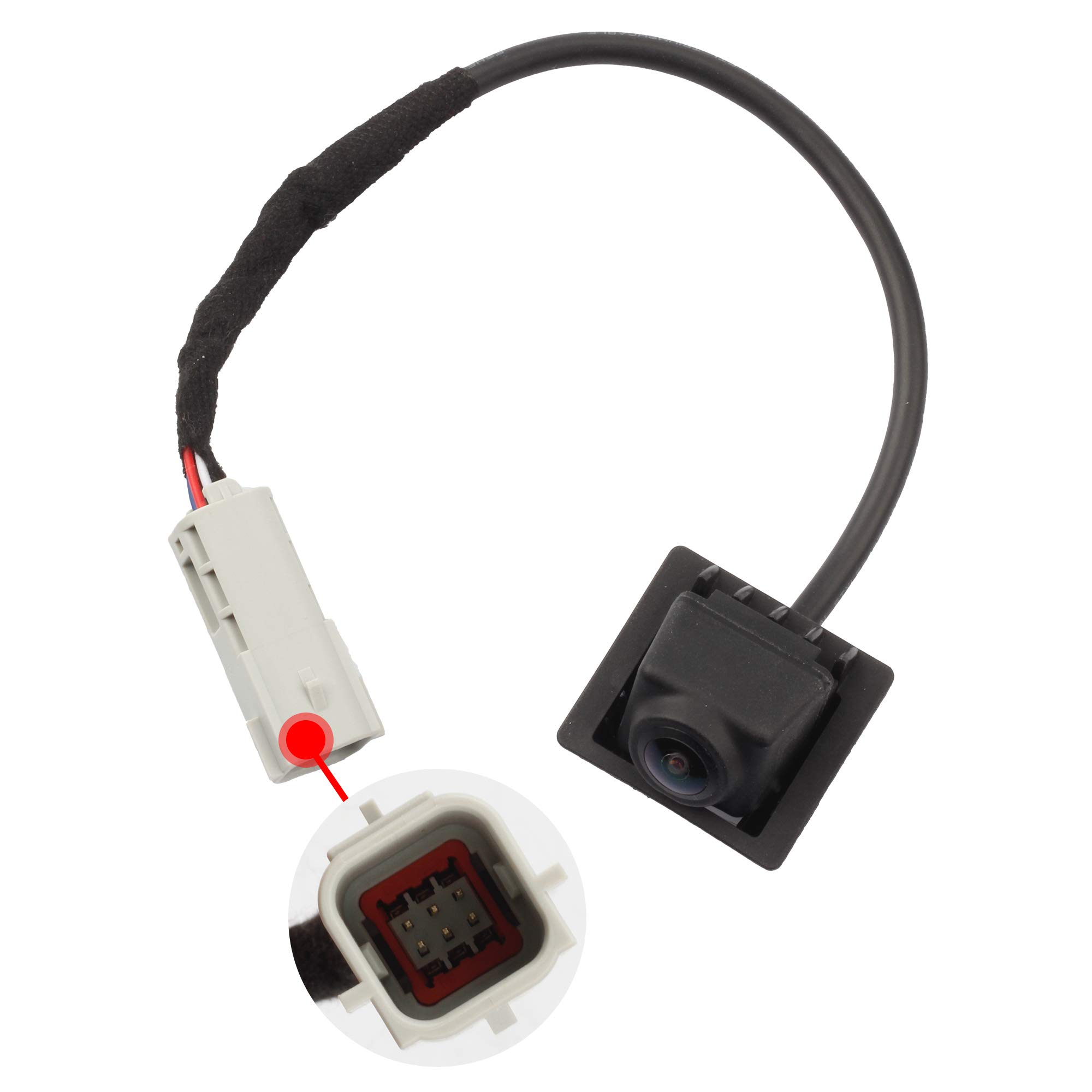 Dasbecan Rear View Backup Reversing Camera Compatible with Cadillac SRX 2010-2015 Replaces# 23205689 15926122 20910350 22915398