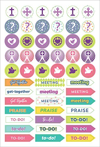 Essentials Planner Stickers - Bible (Set of 450 Stickers)