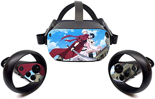 Dreamy Anime Oculus Quest Skin Cover for VR Headset System and Controller by ok anh yeu