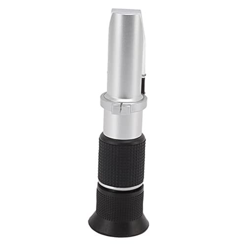 Fruit Sugar Content Measuring Tool, Adjustable Lens Efficient Accurate 0â80% Portable Brix Tester Refractometer for Home