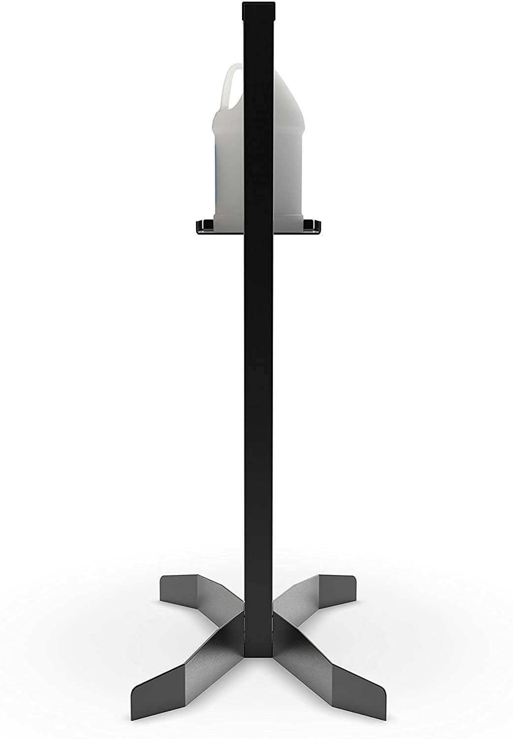Duralec Foot Operated Hand Sanitizer Stand, Freestanding Fully Adjustable Hand Sanitizing Station for Commercial and Industrial Use