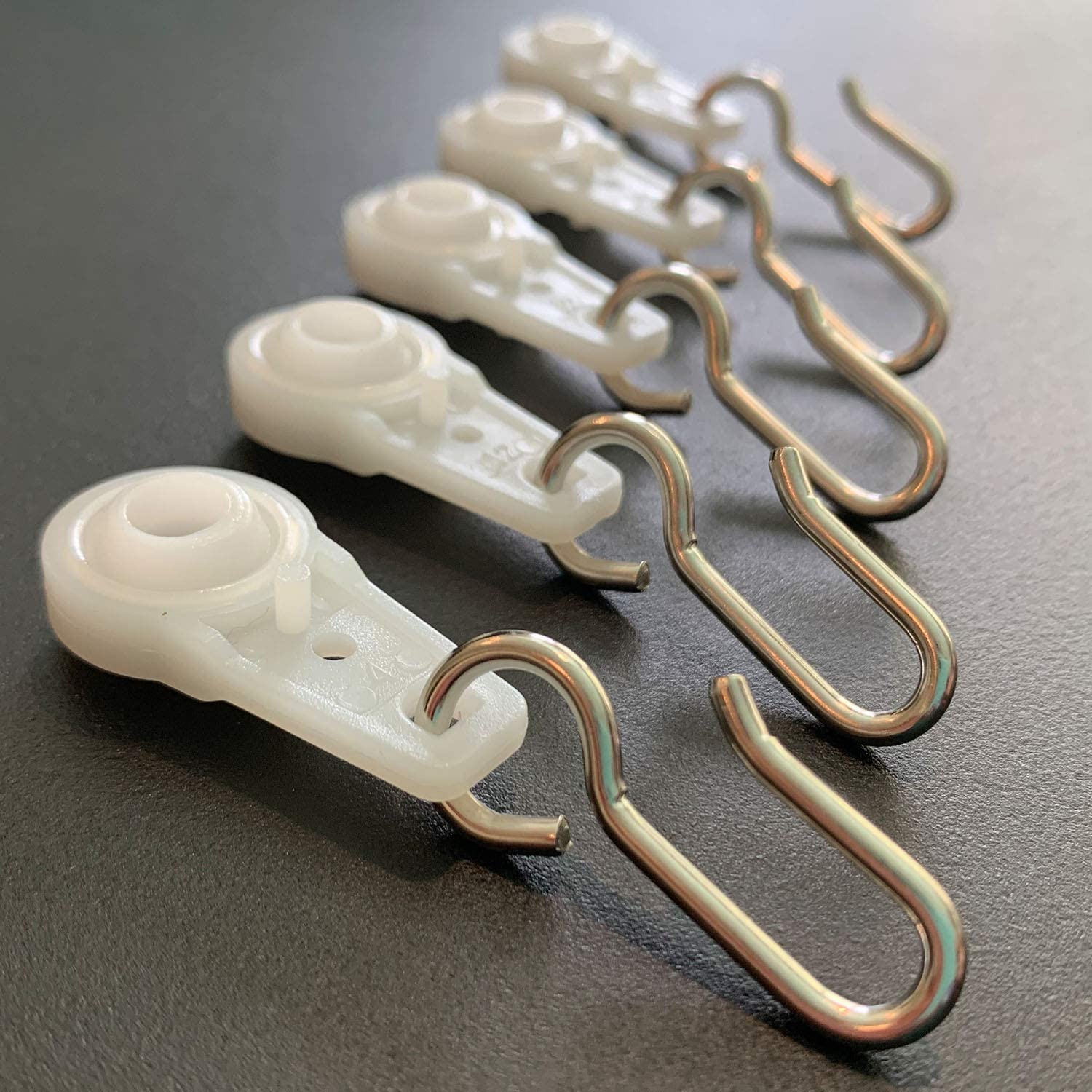 Room/Dividers/Now Wall-Mounted Track Roller Hooks (1 Pack of 20), Curtain Track Hooks