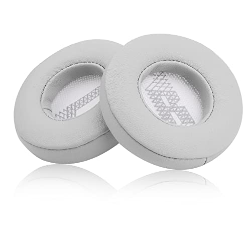 Jarmor Replacement Memory Foam & Protein Leather Ear Cushion Pads Cover for JBL E35 E35BLK E45 E45BT E45BTBLK On Ear Headphones ONLY (Gray)