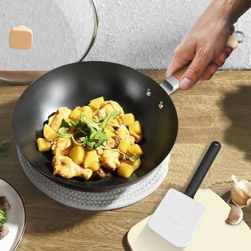 Cooking Utensil Set Stainless Steel 23 Piece Kitchen Gadget Tools Heat Resistant (Black)
