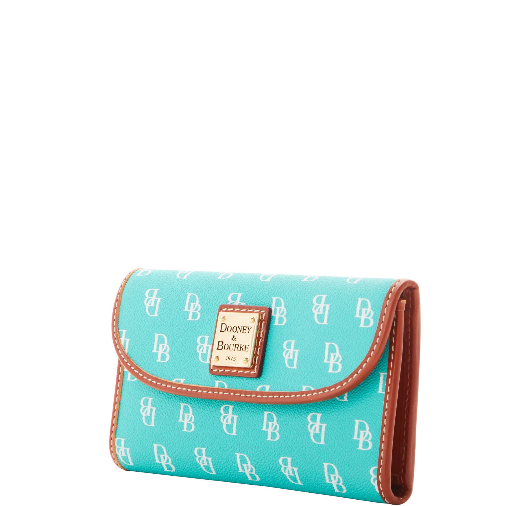 Dooney & Bourke Handbag, Gretta Continental Clutch - Sea Foam