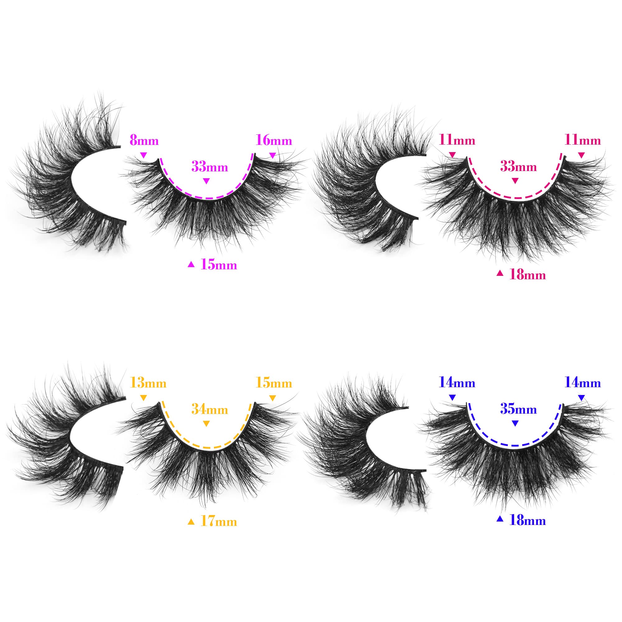 Fluffy Lash Extension Kit Wispy Diy Eyelash Extension Kit at Home Lash Clusters Kit with Lash Bond and Seal Eye Lashes by PHKERATA