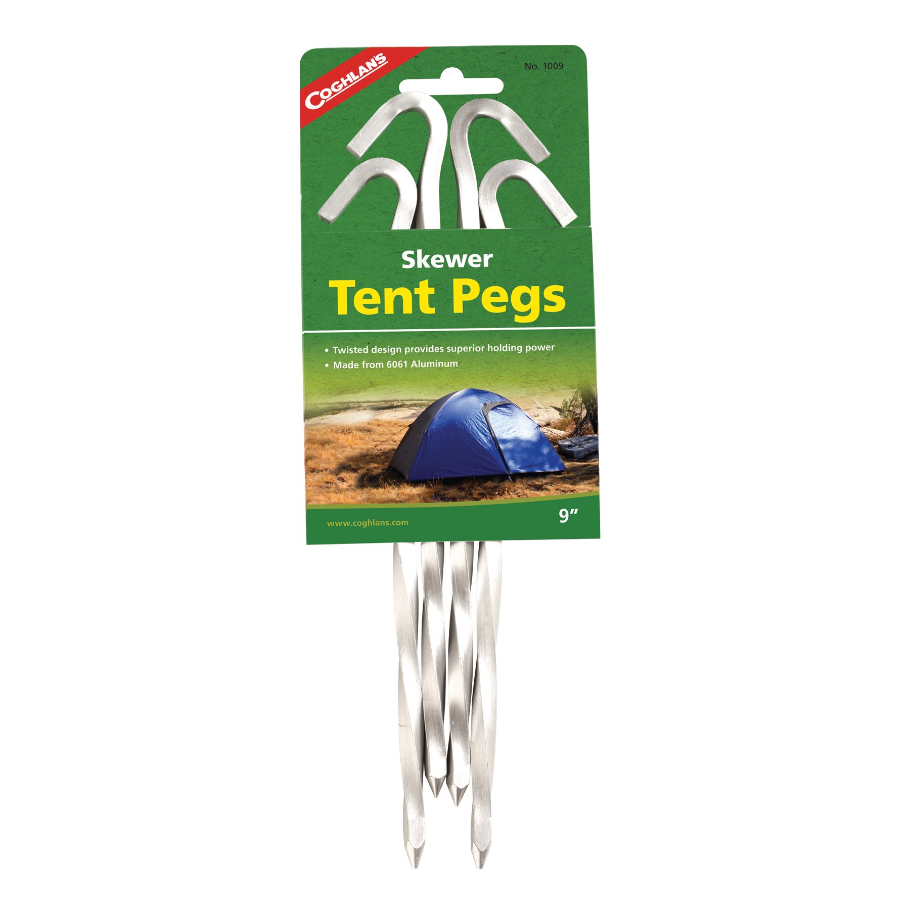 Coghlan's Skewer Tent Pegs, 9-Inch