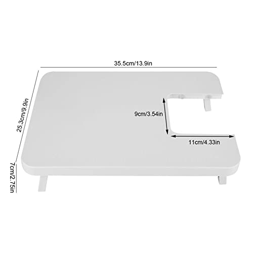 Sewing Machine Extension Board,brother sewing machine extension table ABS Plastic Mini Desktop Sewing Machine With Extension Table Extension Board , for Double Thread, Night Light, Foot Pedal