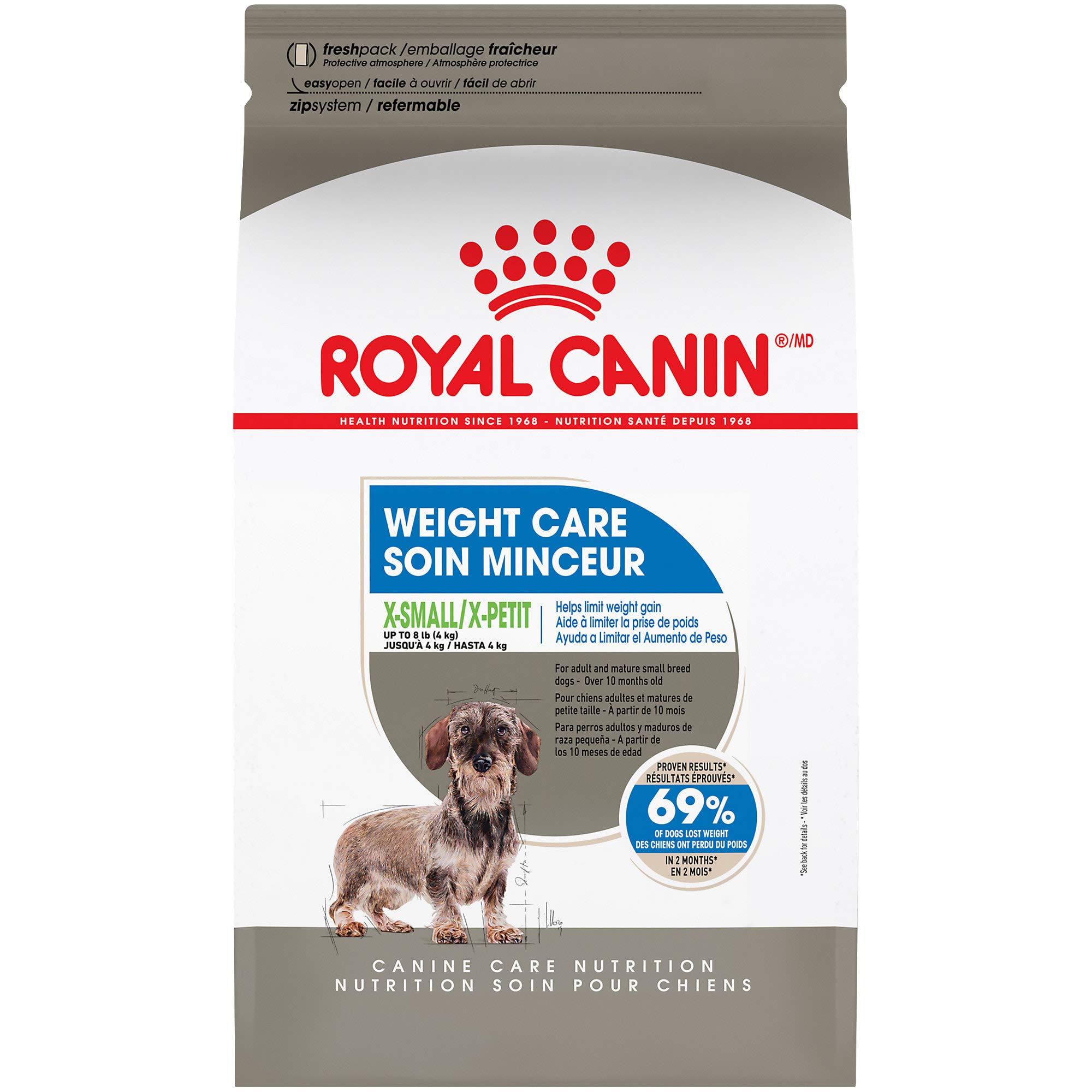 Royal Canin® Canine Care Nutrition™ X-Small Weight Care Dry Dog Food, 2.2 Lb