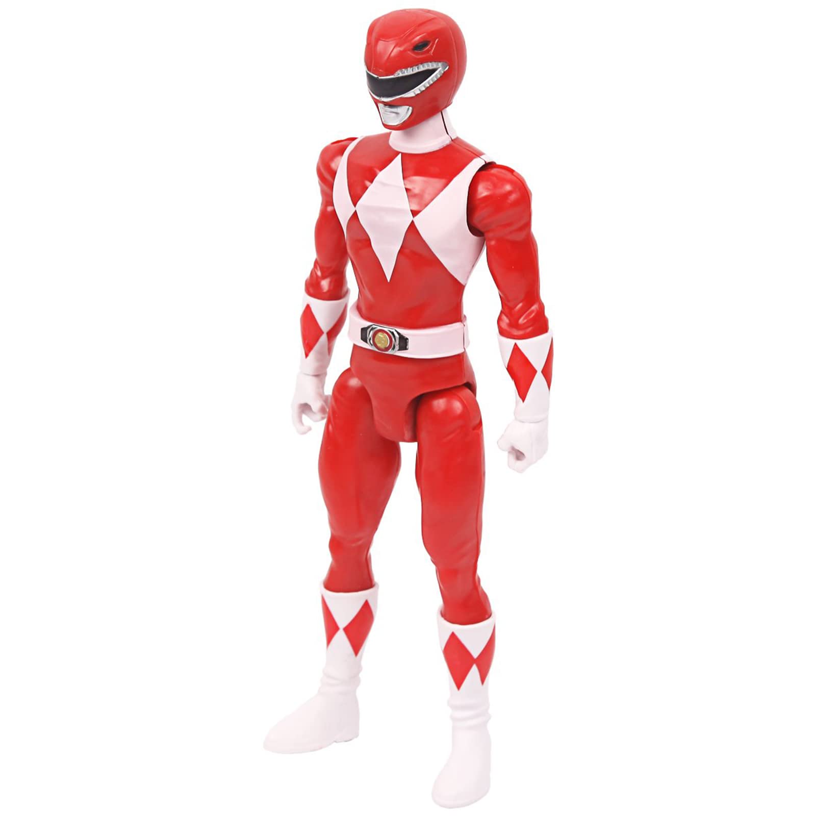 HASBROSERIES PowerRangers Mighty Morphin Red Ranger 12-Inch Action Figure Toy with Power Sword Accessory