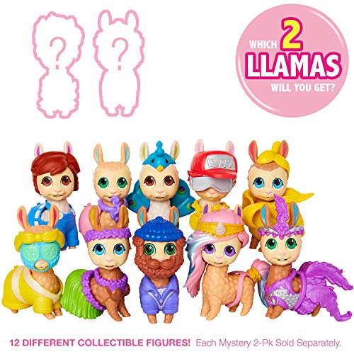 Who's Your Llama Surprise Figures! Series #3 – 10 Different Collectible Figures Available! Includes 2 Mystery Pack for A Total of 2 Toy Llama Figurines [Amazon Exclusive 2 Pack]