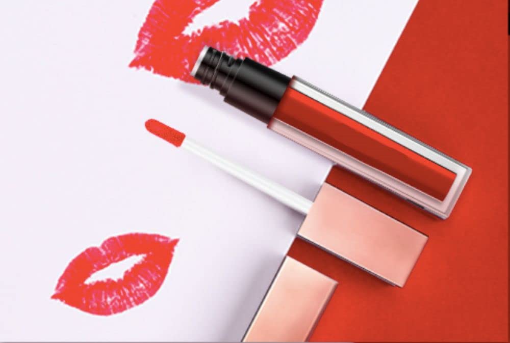 EVELIER Luxury Line: MUSE - Moisturizing Smooth Creamy Fruity Colors Lipstick Lipgloss - For Sexy Lips, Highly Pigmented, Instant Shine Lip Gloss (Raspberry Red)