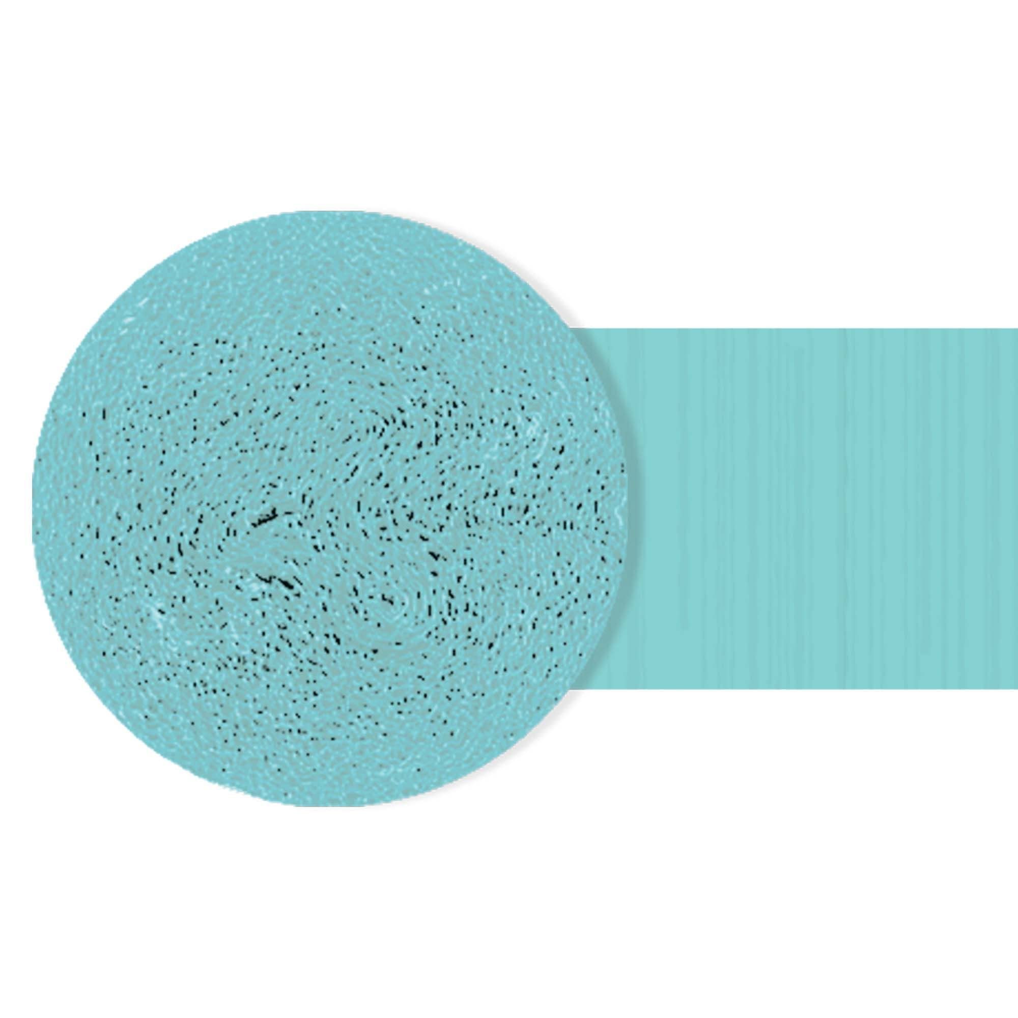 Robin Eggs Blue Crepe Paper Roll - 81' (1 Count) - Great for Stunning DIY Crafts, Party Decor, and More