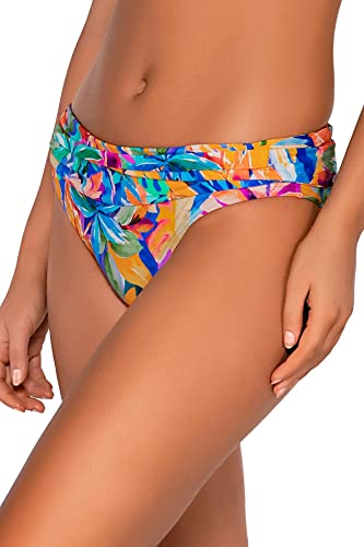 Sunsets Unforgettable Bottom Women's Swimsuit Bikini Bottom, Alegria, Small