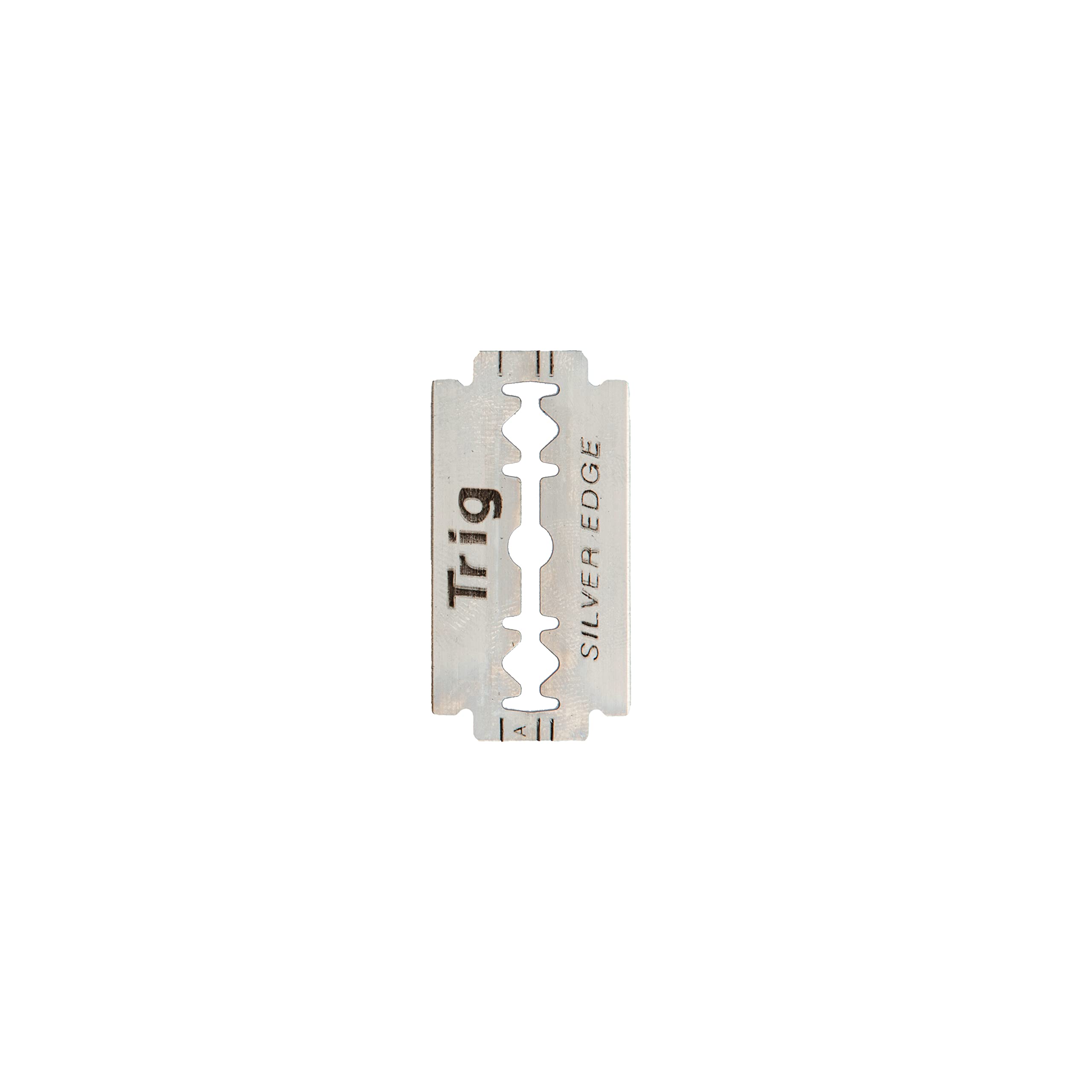 Treet Trig Silver Edge Stainless Steel Double Edge Shaving Blade Pack of 200 - For All Safety Razor Types