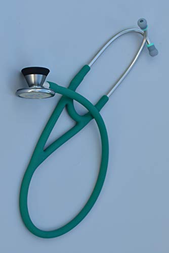 Kila Scopes Bell Stethoscope - Professional Dual Head Bell Cardiology & Diagnostic Stethoscope for Doctors and Nurses - with Accessories K771 Green