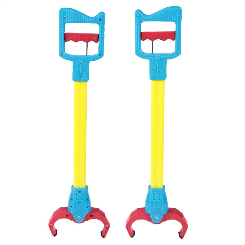 Plastic Material Kids Claw Grabber, Children Intelligence Toy Children Grabber Toy, Sturdy for Kids a Gift Children Kindergarden(Yellow)