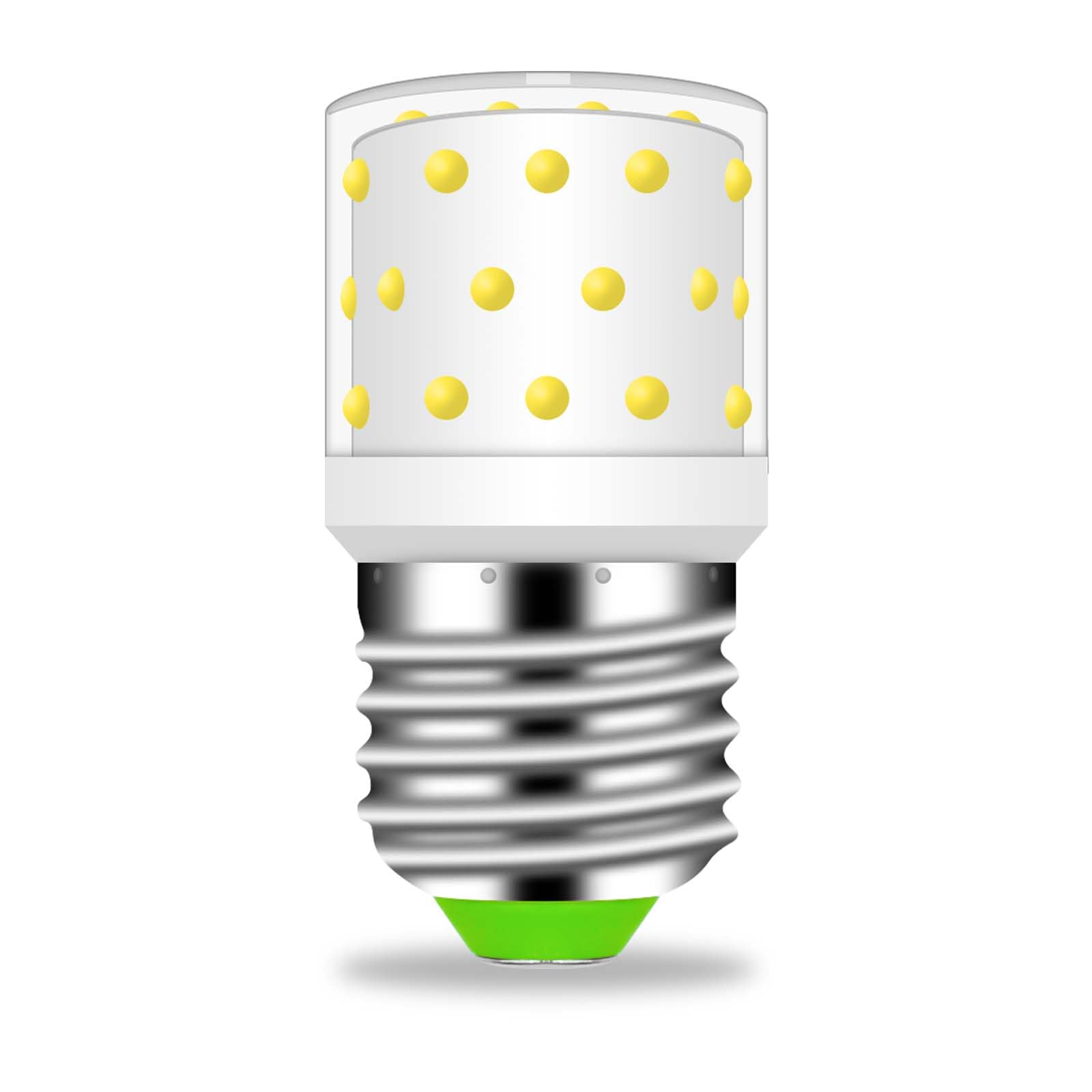 E26 LED Light Bulbs Super Bright Chandelier Bulbs 10W Equivalent 120W Compact Size, Warm White 3000K 1400LM Non-Dimmable 100-265V Medium Screw Base Chandelier Ceiling Fan Light Bulbs, Pack of 2