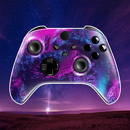 Front Housing Shell Faceplate Custom Panel Cover for X-box Series X/S Controller Galaxy