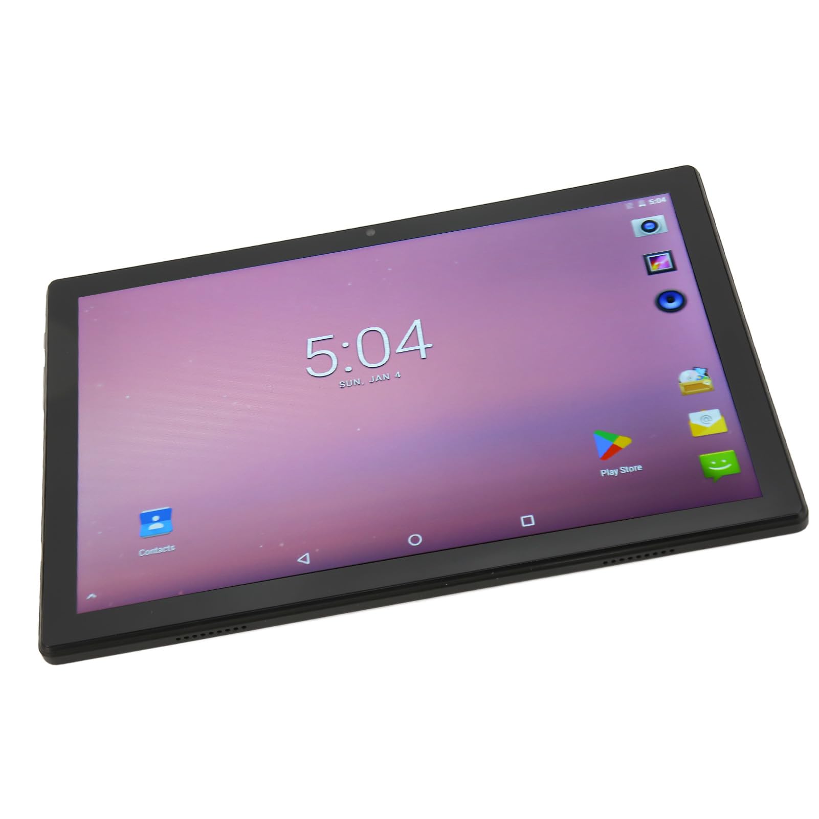 DAUZ Tablet PC, 10.1in LCD Aluminium Alloy Octa Core CPU Office Tablet for Family (US Plug)