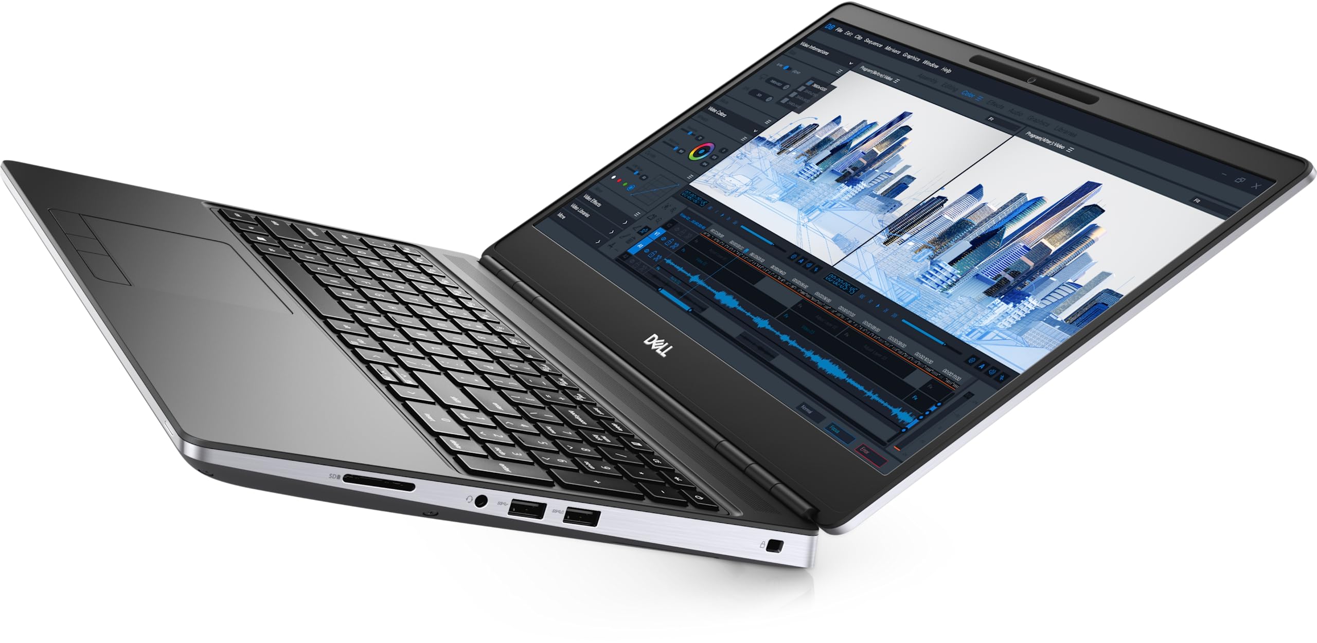 Dell Precision 7560 7000 Mobile Workstation Laptop 15.6" FHD (Intel 8-Core i7-11850H, 64GB RAM, 2TB SSD, Quadro T1200) 3-Year WRT, Thunderbolt 4, RJ-45, Webcam, Wi-Fi 6E, Win 11 Pro