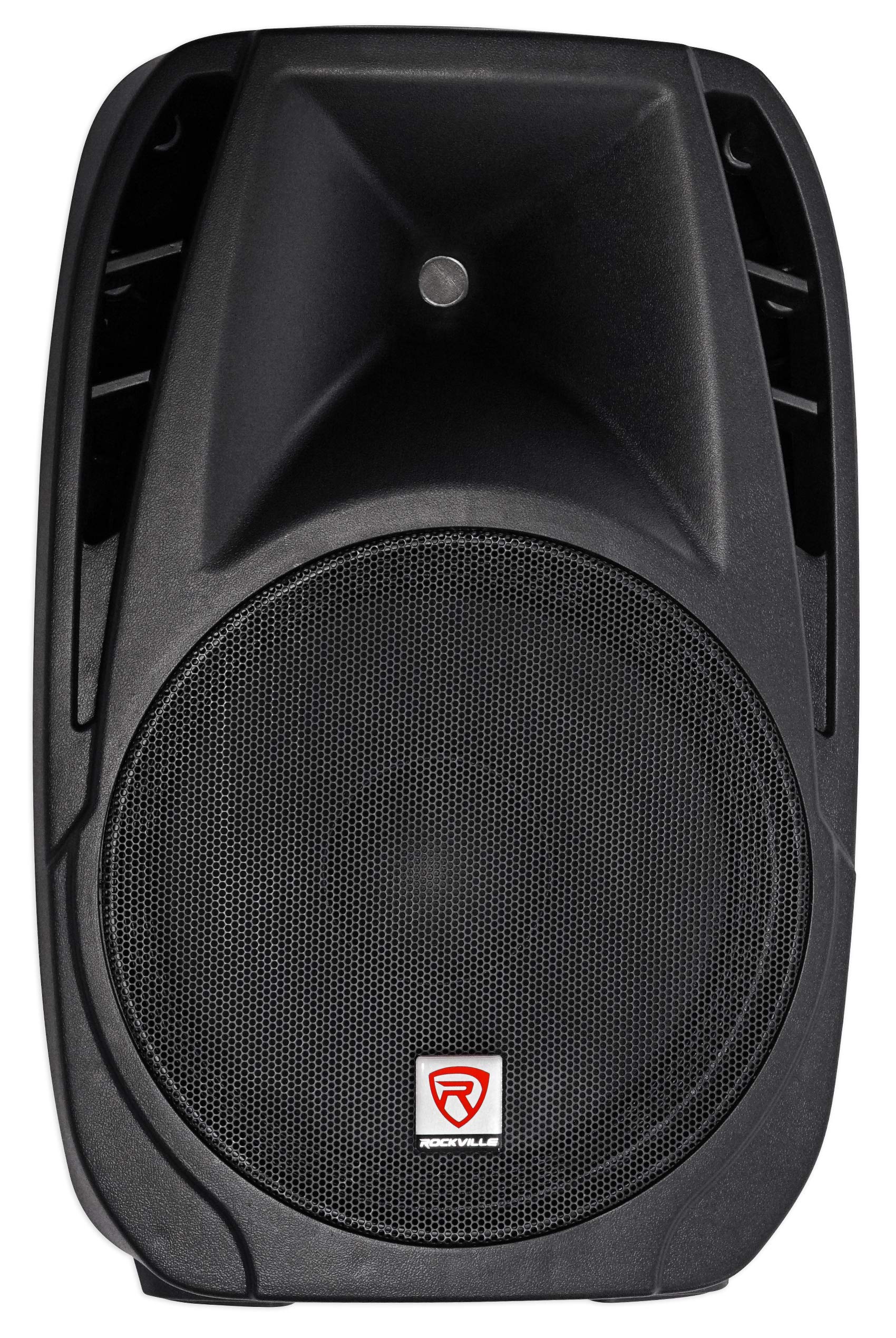 Rockville RPG2X15 Package PA System Mixer/Amp+15" Speakers+Stands+Mics+Bluetooth