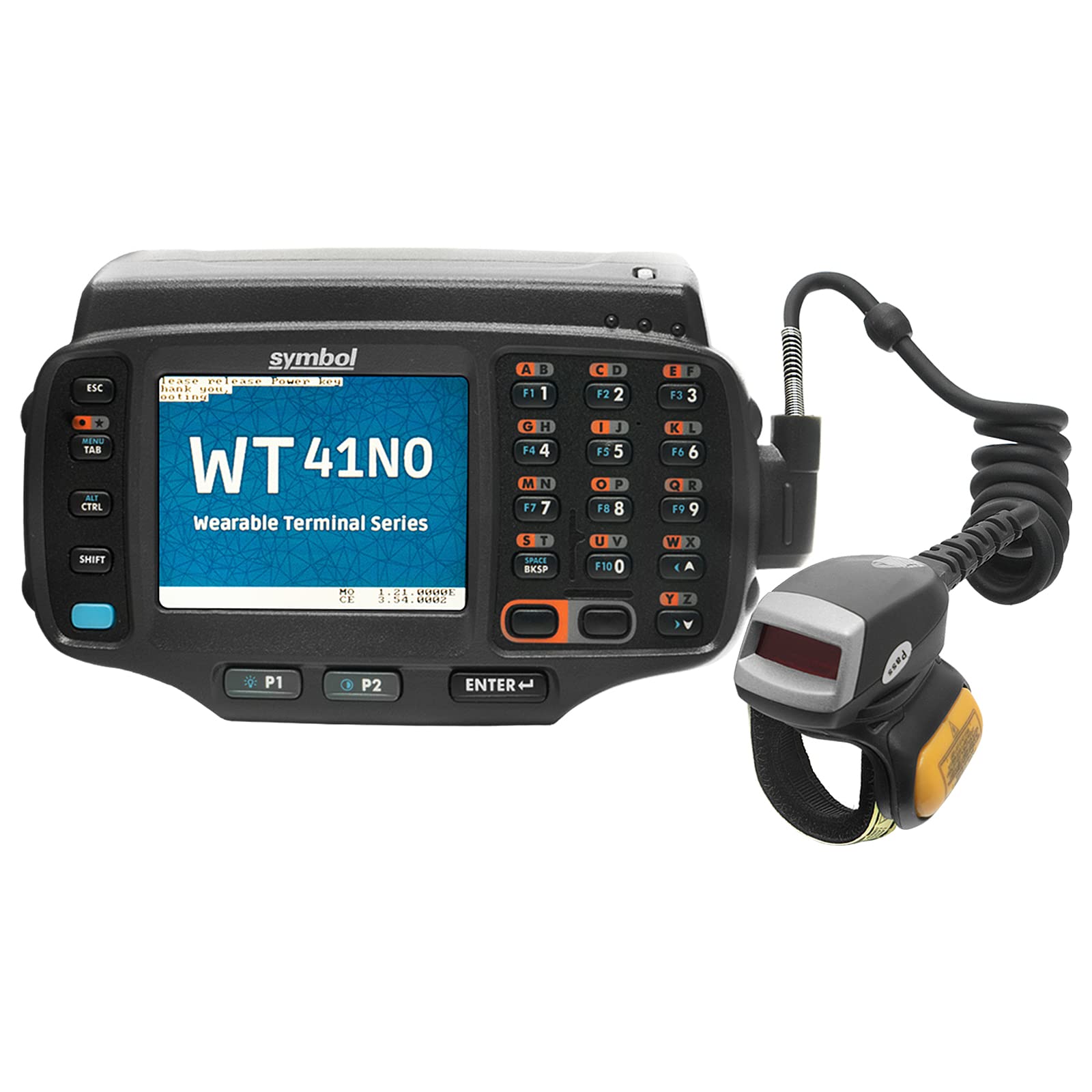 Generic RS419 Ring Scanner for Symbol Zebra WT41N0 WT4090 Wearable Mobile Computer - RS419-HP2000FSR Wearable Ring Barcode Scanner Reader - 1D Laser, Hands-Free Scanning