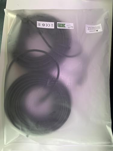 EBXYA 100Ft XLR Microphone Cables 2 Packs - Premium Balanced Mic Speaker Cable with 3 Pins XLR Male to Female 100 Feet, Black