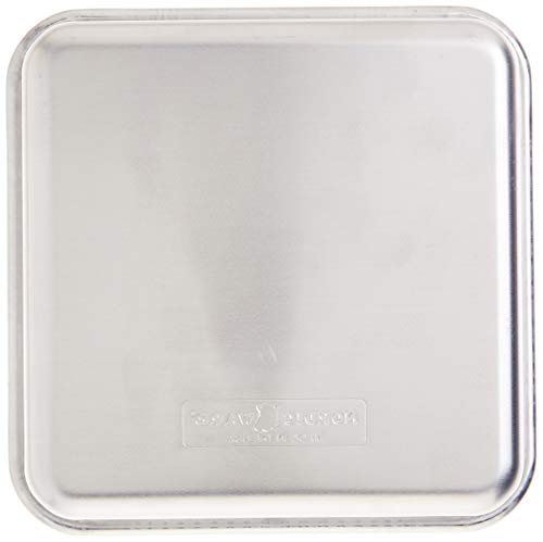 Nordic Ware - 47500 Nordic Ware Naturals Aluminum Commercial 8" x 8" Square Cake Pan, 8 by 8 inches, Silver