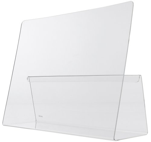 Norpro Acrylic CookBook / IPad / Tablet Holder, 9"D x 12.5"W x 3.25"H