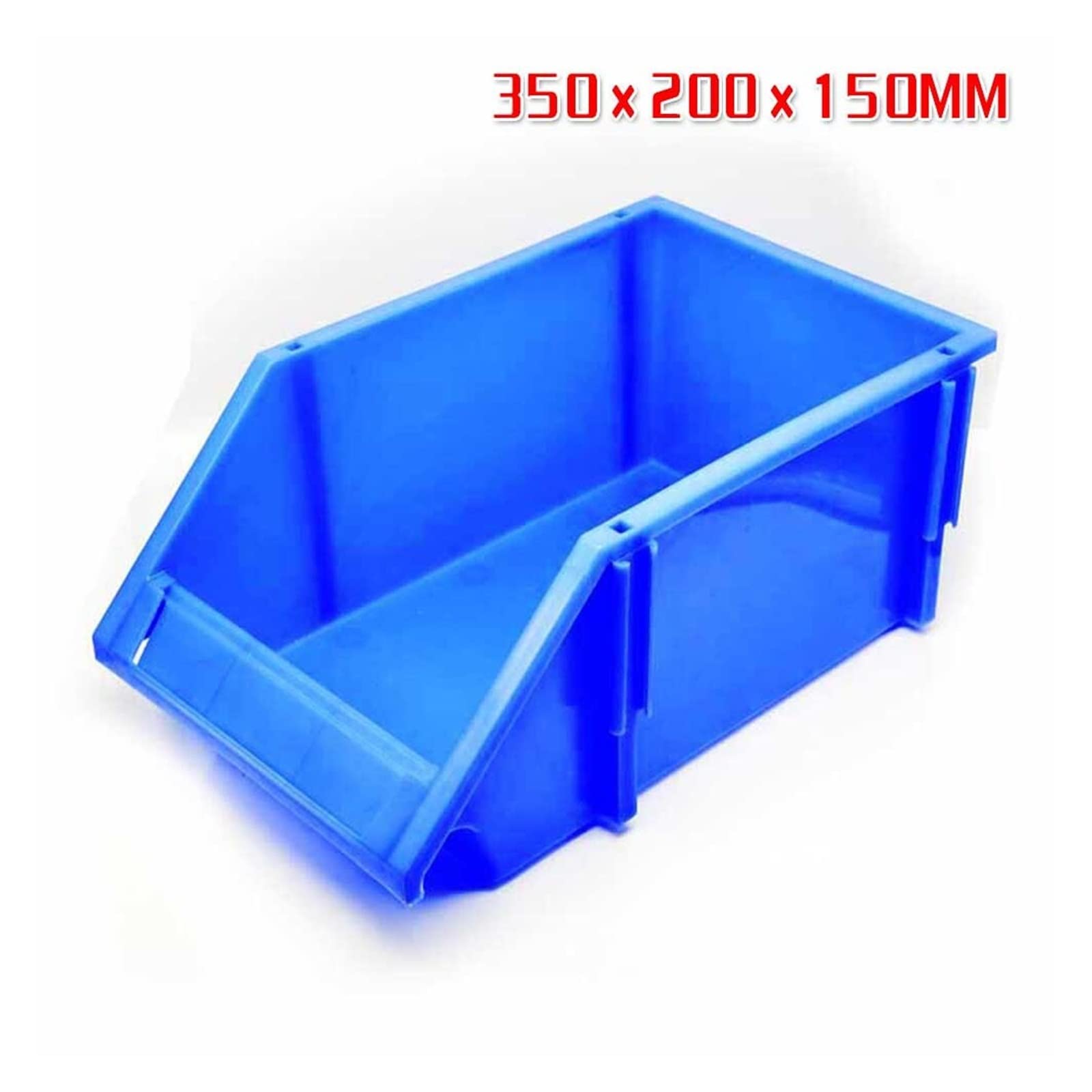 full of happiness 1pcs Garage Rack Screw Tool Storage Box Workshop Organizer Thickened Combined Part 350 * 200 * 150MM 80℃ Temperature Resistance