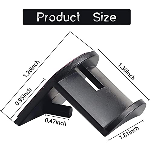 GOOFFY Door Coat Hanger Wall Adhesive Hat Hooks Baseball Caps Hook No Drilling Cap Organizer Holder Minimalist Hat Rack Design for Door Home Accessories Hanger