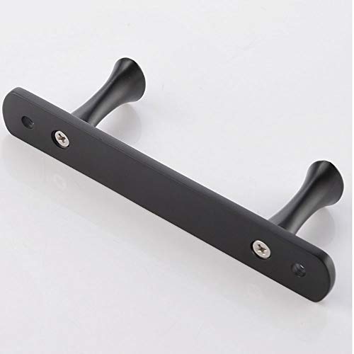 GOOFFY Door Metal Hooks for Hanging Oval Hook Wall Mounted Black Holes Hooks Kitchen Wall Door Coats Clothes Towel Hat Row Hooks Robe Hooks Hanger Hanger
