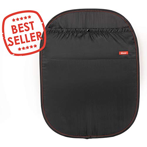 Diono Stuff 'n Scuff, Back Seat Protector, Black (Pack of 2)