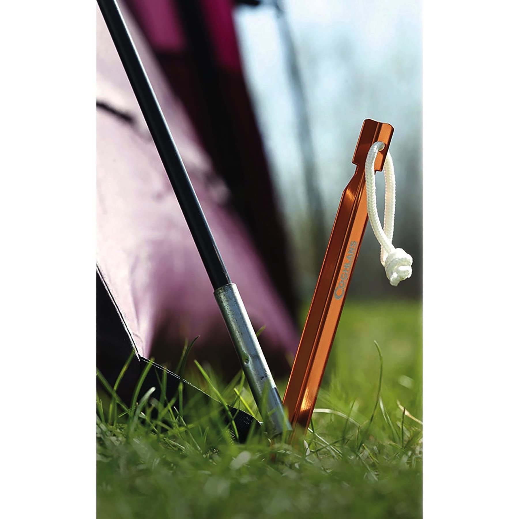 Coghlan's 4-Pack Ultralight Aluminum Tent Stakes, 9" (3-Pack)