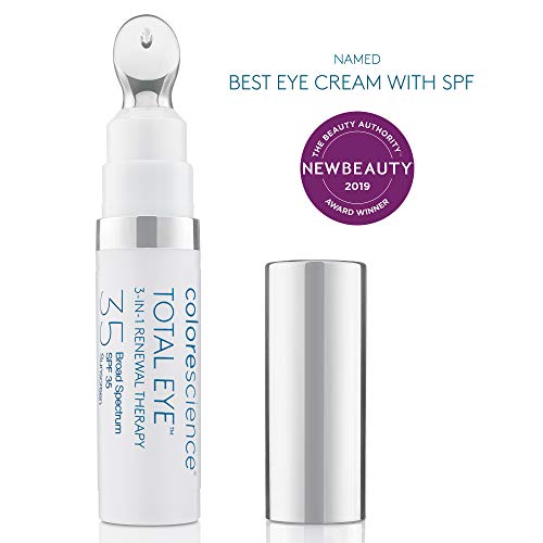 Colorescience Total Eye 3-in-1 Renewal Therapy, 0.23 Fl Oz, Medium