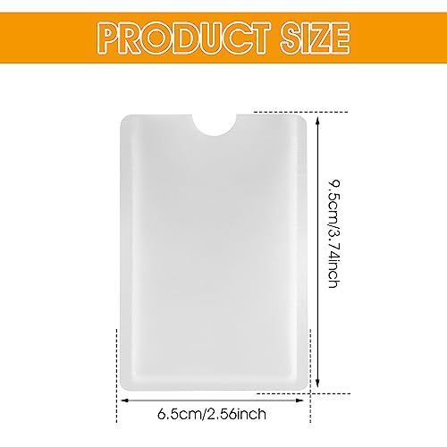 Ouligay 10PCS RFID Blocking Sleeves RFID Card Holder Credit Card Sleeves Set RFID Blocking RFID Identity Card Protector Sleeves RFID Blocking Card Sleeve RFID Blocking Rfid Credit Card Sleeve