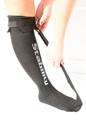 StrictlyStability Single Strap Night Sock for Plantar Fasciitis and Achilles Tendonitis (Regular)