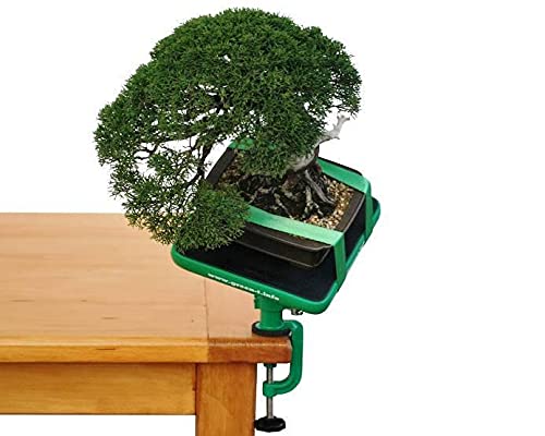 Pollice Verde Green T Mini V - Professional Bonsai Shoin Turntable with clamp