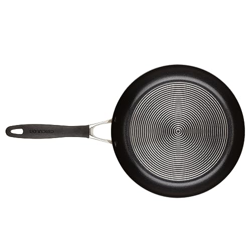 Circulon SteelShield Induction Frying Pan/Skillet with SteelShield Hybrid Stainless and Nonstick Technology, 10.25 Inch - Stainless Steel