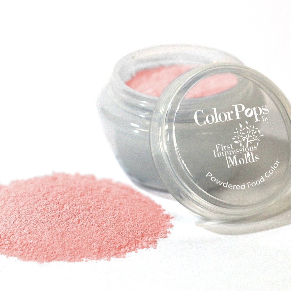 ColorPops by First Impressions Molds Matte Pink Shades Edible Powder Food Coloring for Cake Decorating, Baking, Chocolate, Candy, Cookies 10 gr/by volume single jar Manufactured in the USA (Matte Pink 21, 10g/vol)