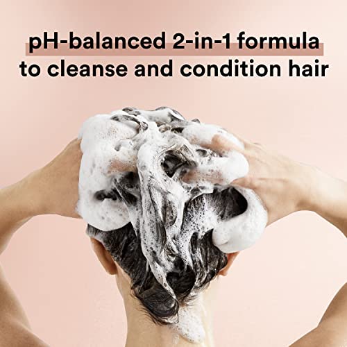 Suave Shampoo and Conditioner 2 in 1 - Micellar Infusion for all Hair Types, Smoothing Shampoo and Conditioner, 28 Oz Ea (Pack of 2)